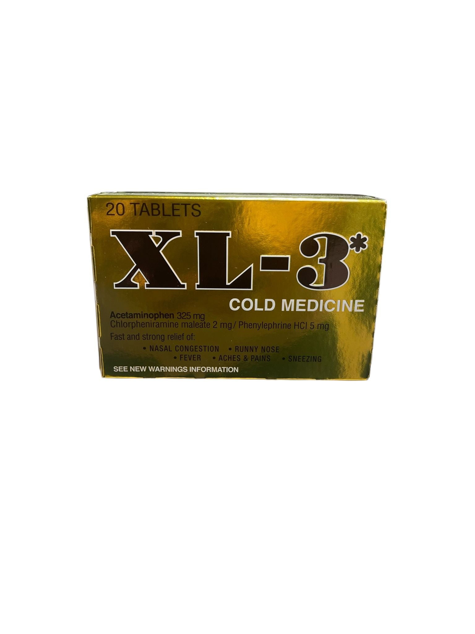 XL-3 Cold Medicine